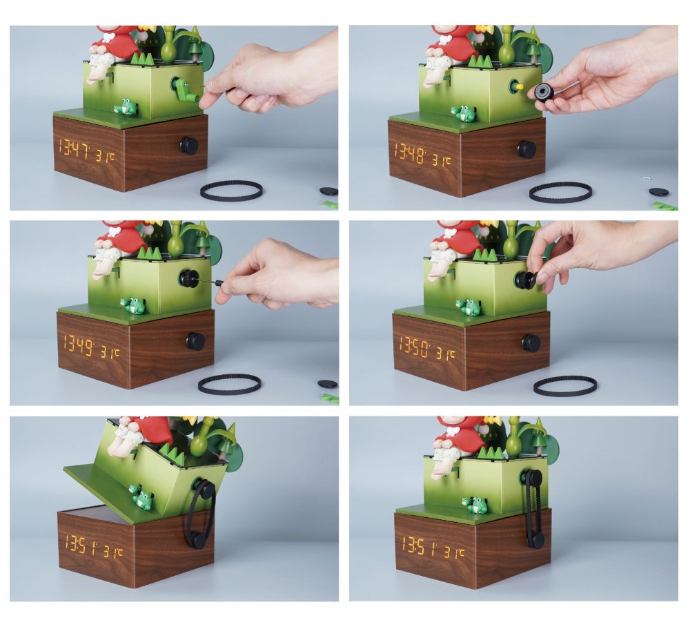 Automata Series - Clock Box - Blankpiece Art&Design Shop PH